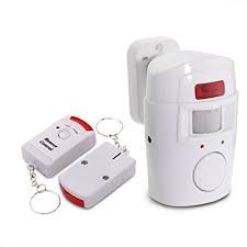 Remote Control Wireless Infrared Motion Sensor Alarm Security Home ...